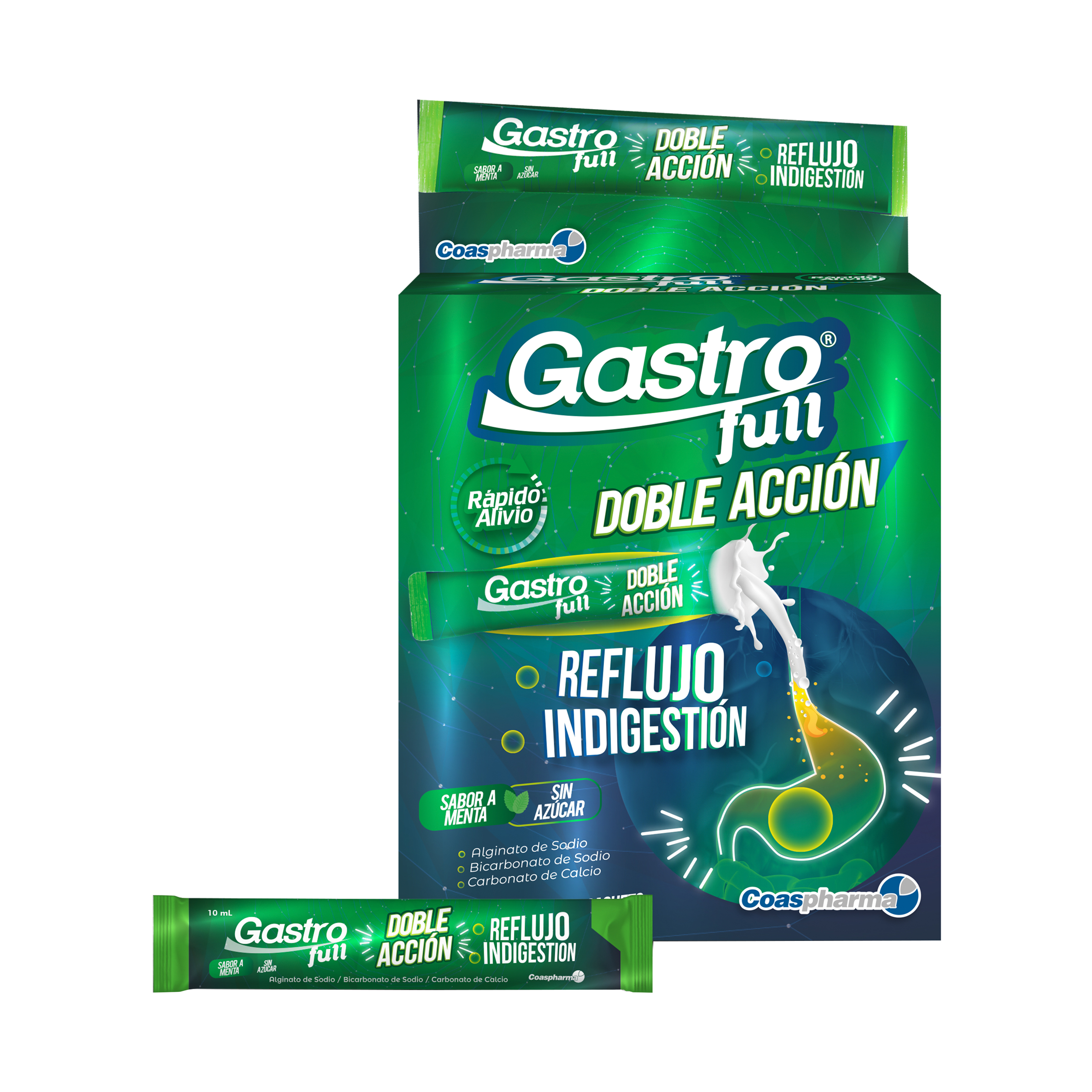GASTROFULL DOBLE ACCIÓN STICKPACK - Alessya
